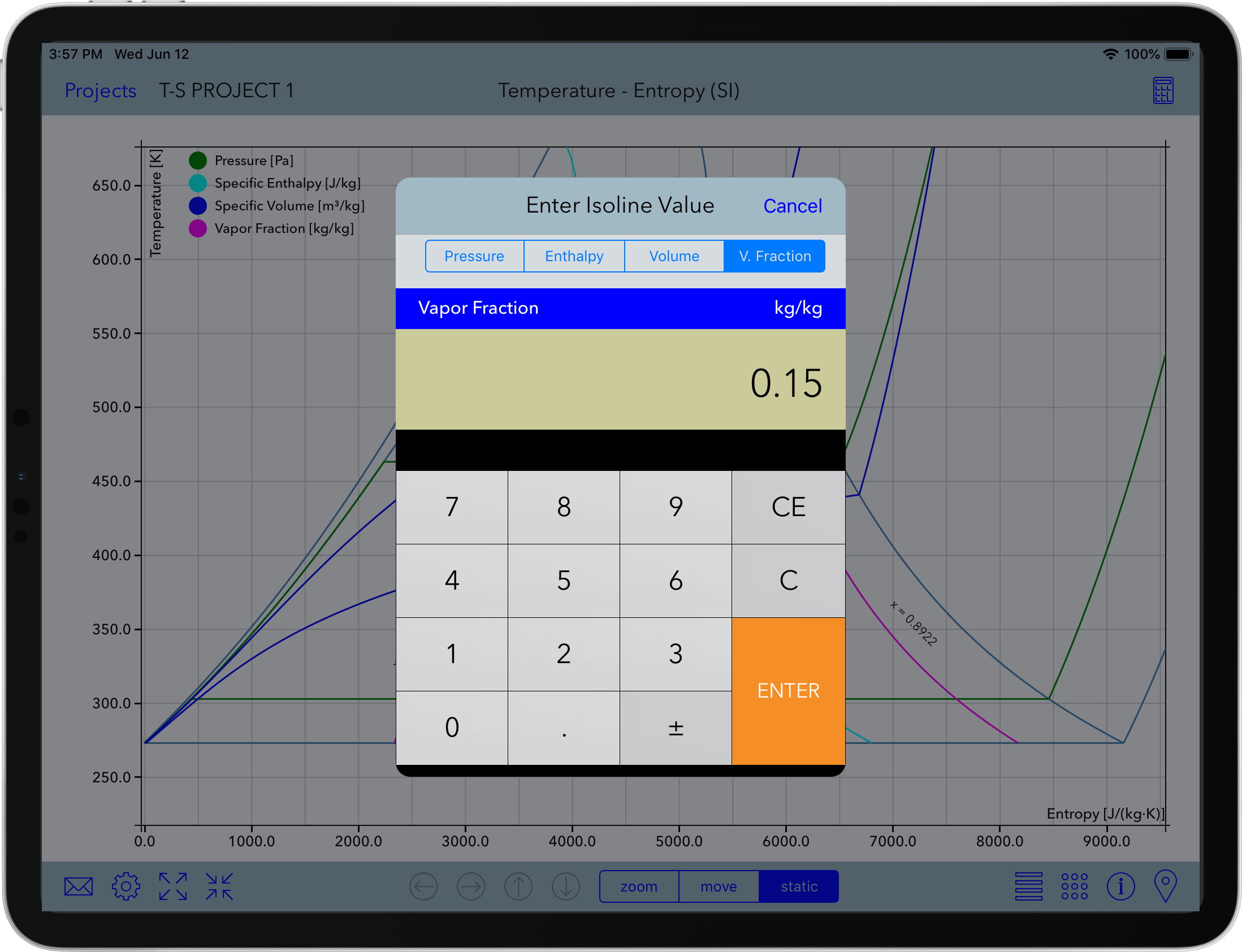 IAPWS-IF97 Thermodynamic and Transport Properties of Steam calculation ...
