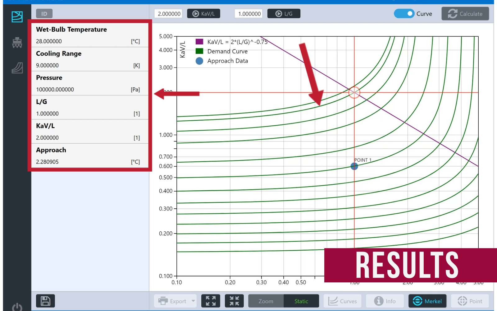 Mechanical Draft Cooling Tower Performance Evaluation Software
